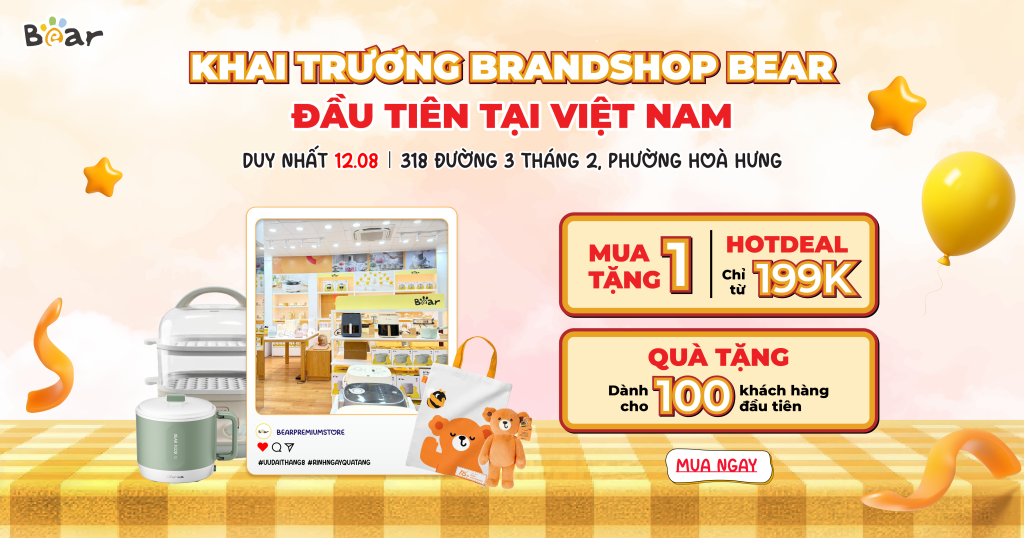 Bear Plus Brandshop Store chính hãng đầu tiên và duy nhất Việt Nam sắp ...
